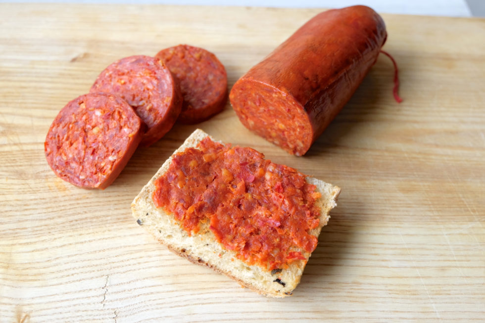 The origin of nduja ! - Pizza giusta